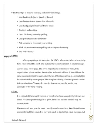 Communication skills by sohail ahmed | PDF | Computer Networking ...