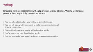 "How to improve Communication Skills" | PPT