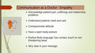 Communication skills doctor | PPTX