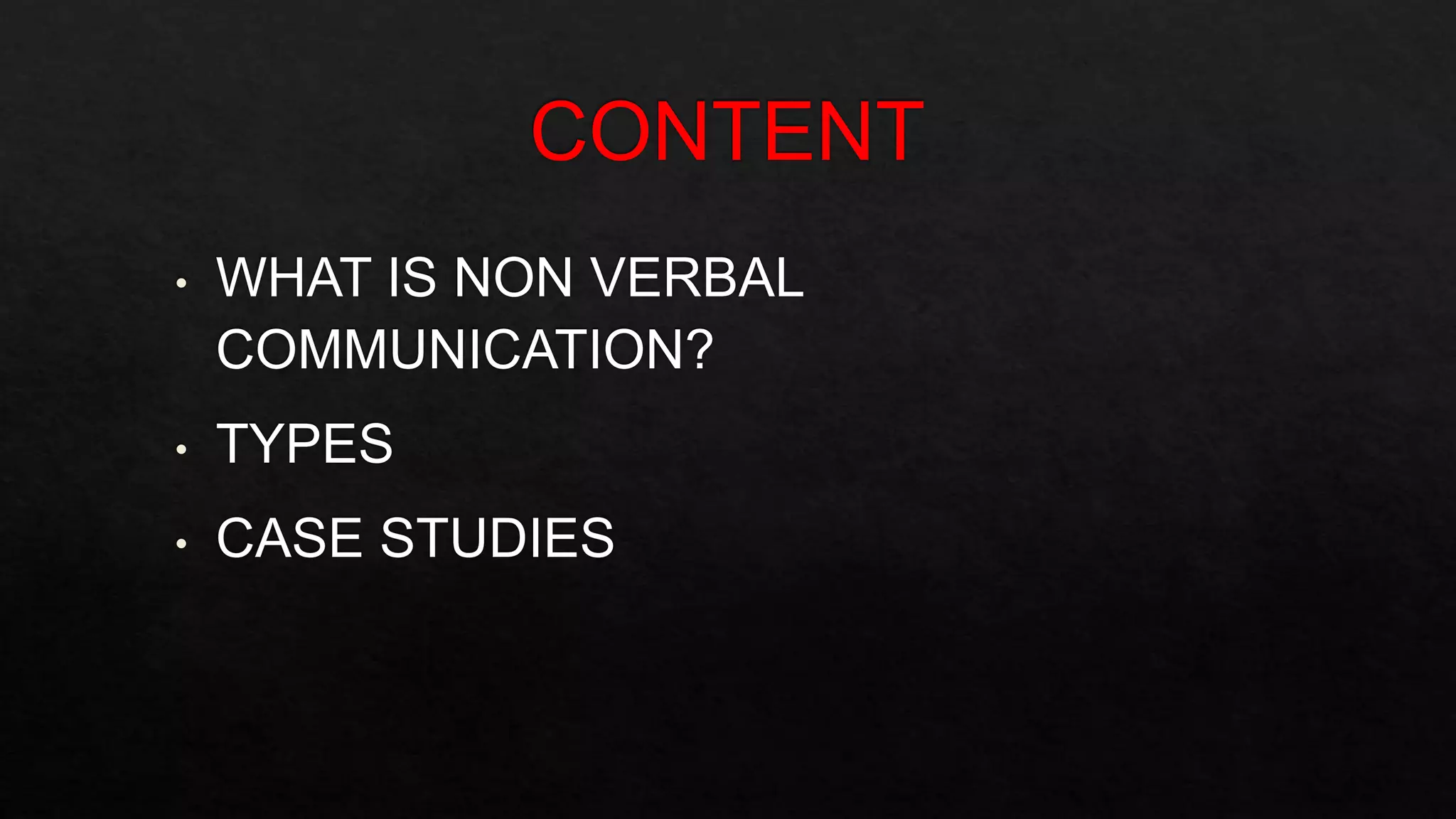Face to face non verbal communication skills | PPTX