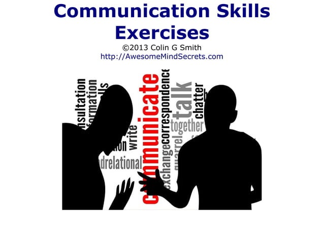 Communication Skills Exercises | ODP