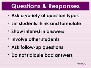 Communication Skills for Effective Teaching | PPT