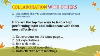 Communication skills for the 21st century classroom | PPTX