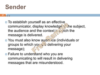 Communication skills free sample | PPT