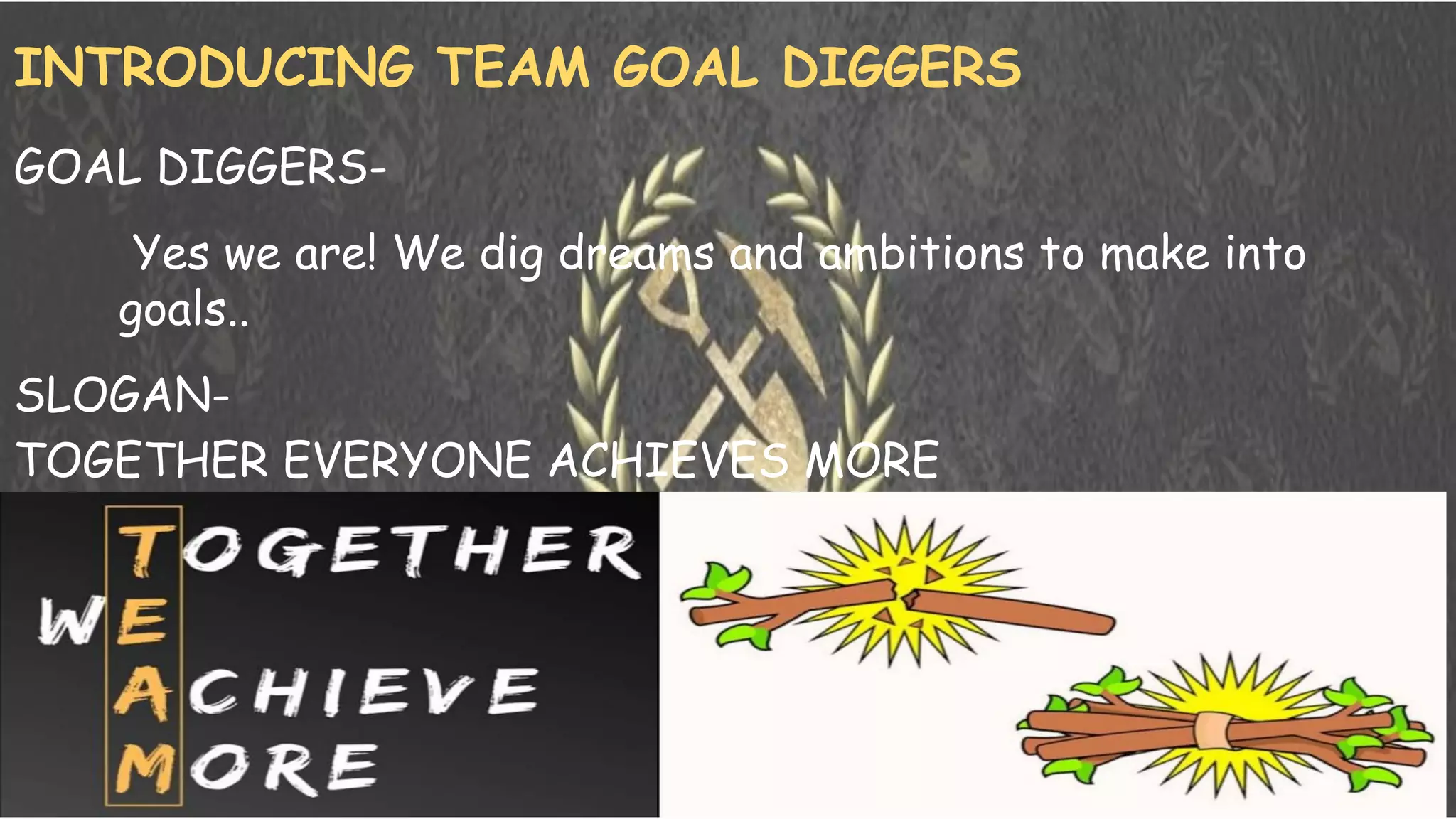 Communication skills goal setting team goal diggers | PDF | Education
