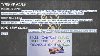 Communication skills goal setting team goal diggers | PDF