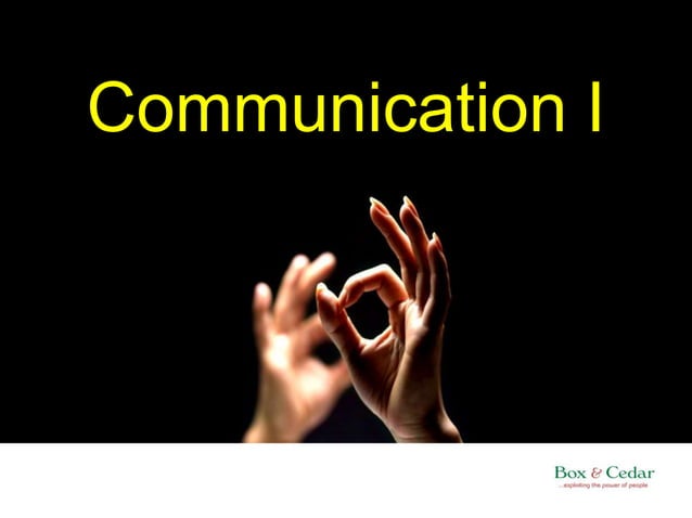 Basic Communication skills | PPT