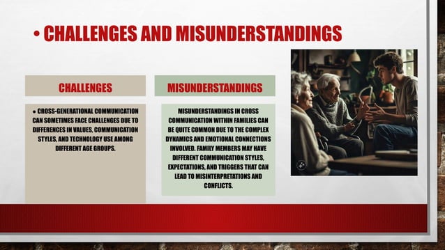 Cross generational communication building the gap | PPTX | Family and ...