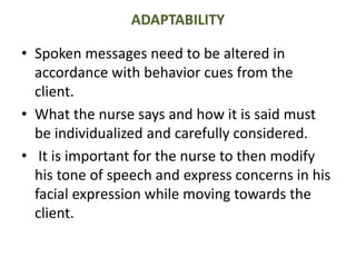 COMMUNICATION SKILLS IN NURSING FON.ppt