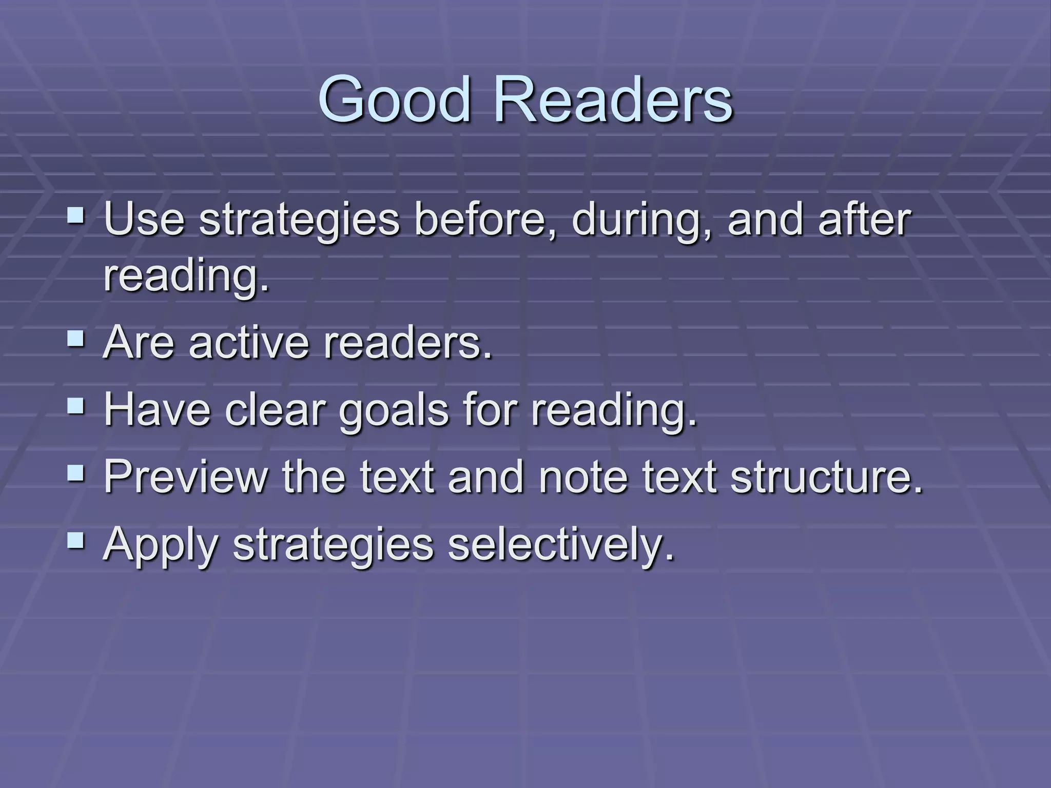 reading comprehension skills | PPT