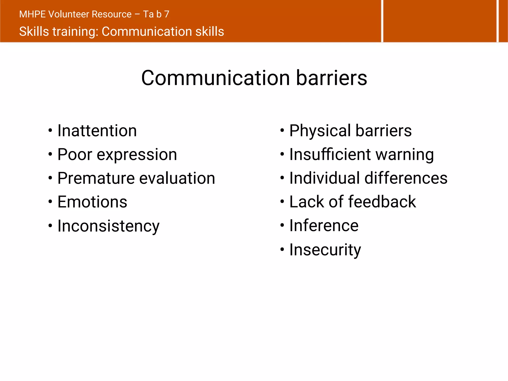 Communication skills ppt | PPT