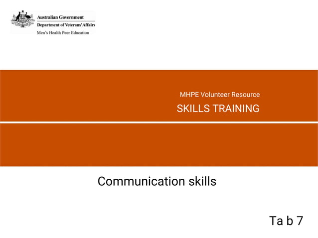 Communication Skills Ppt Ppt