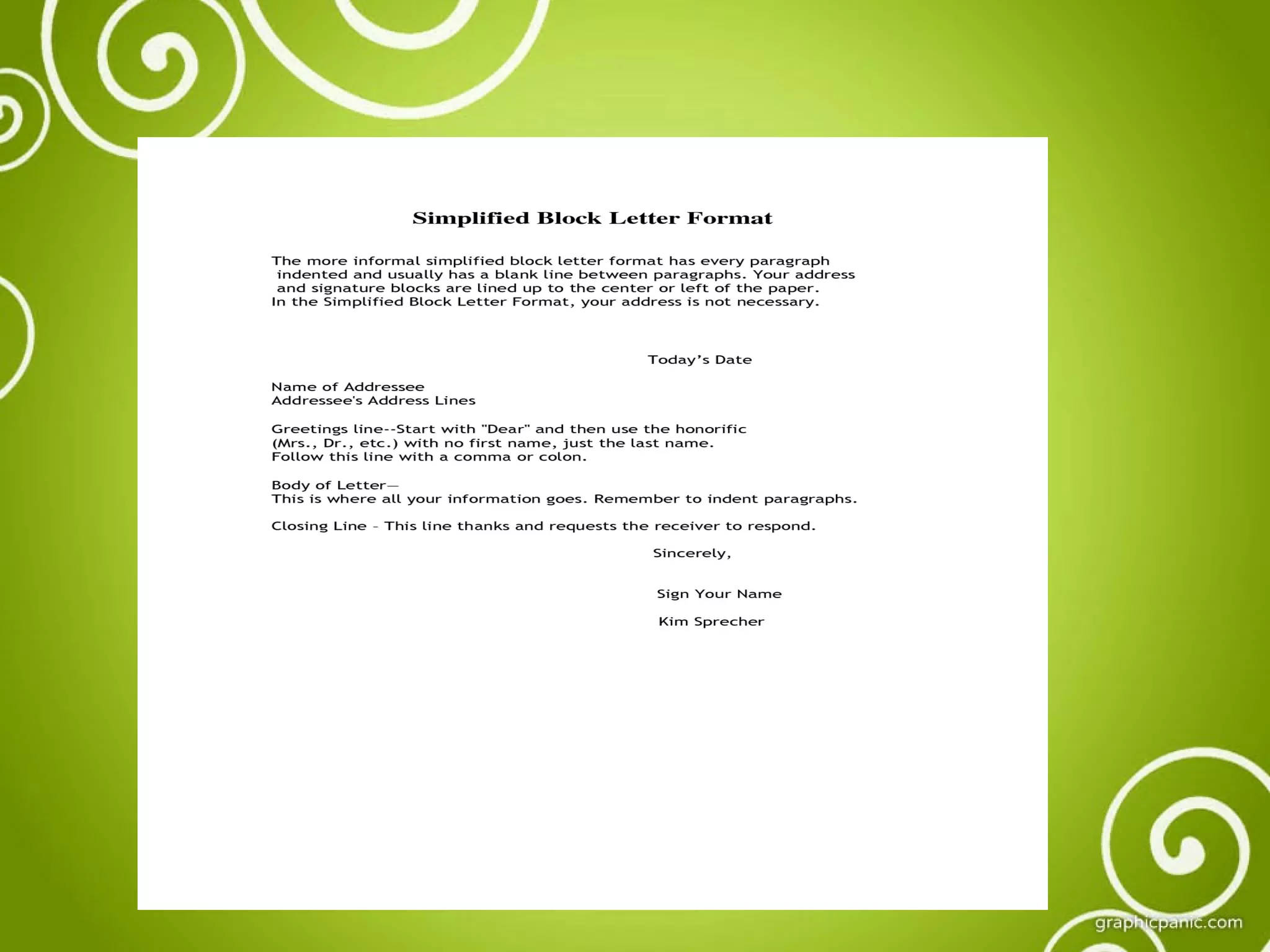 BUSINESS LETTER AND DIFFERENT STYLES | PPT