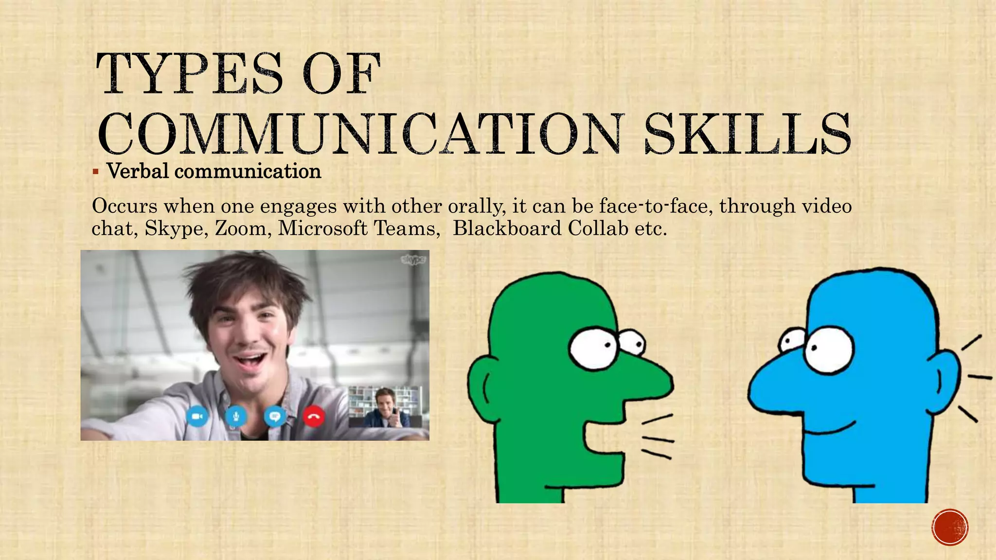 Communication skills slide presentation | PPT