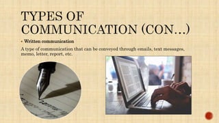 Communication skills slide presentation | PPT