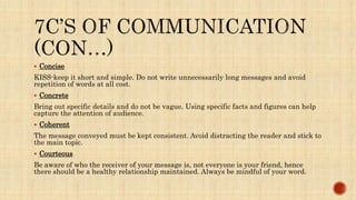 Communication skills slide presentation | PPT