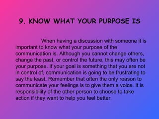 Communication skills to use everyday | PPT