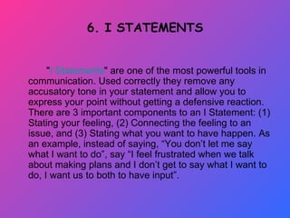 Communication skills to use everyday | PPT