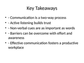 communication_skills_training Presentation | PPTX