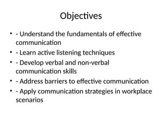communication_skills_training Presentation | PPTX