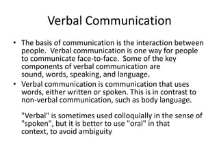 Communication skills week 2 | PPTX | Technology & Computing