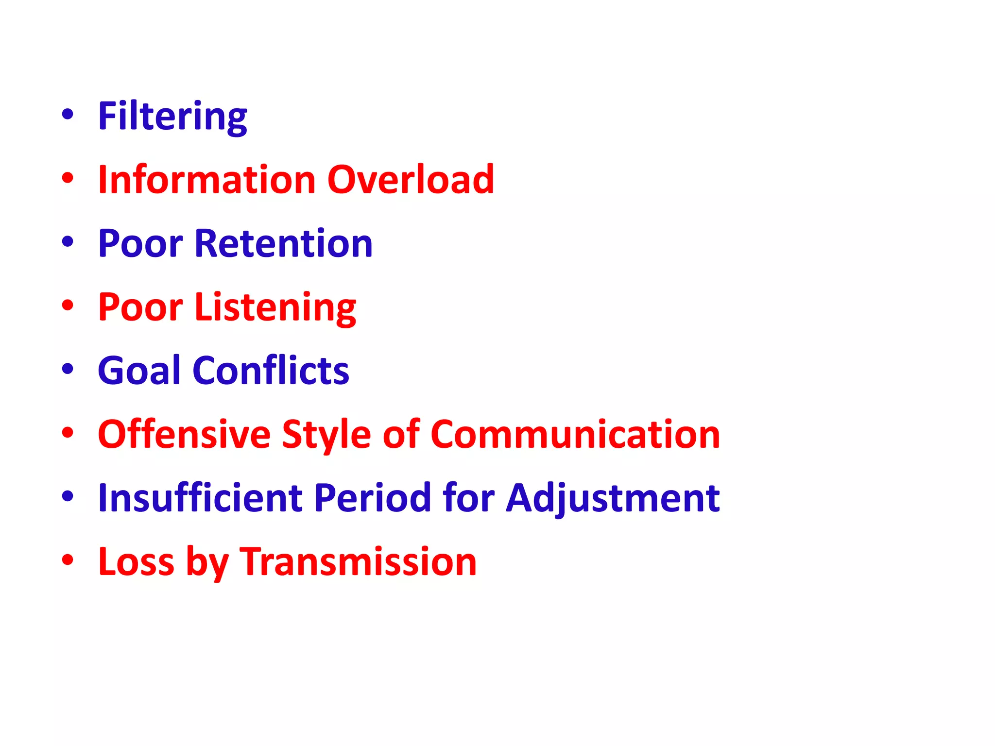 Communication skill unit - Barriers to Communication | PPTX