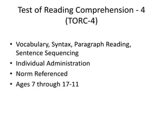 Skill of Reading | PPTX
