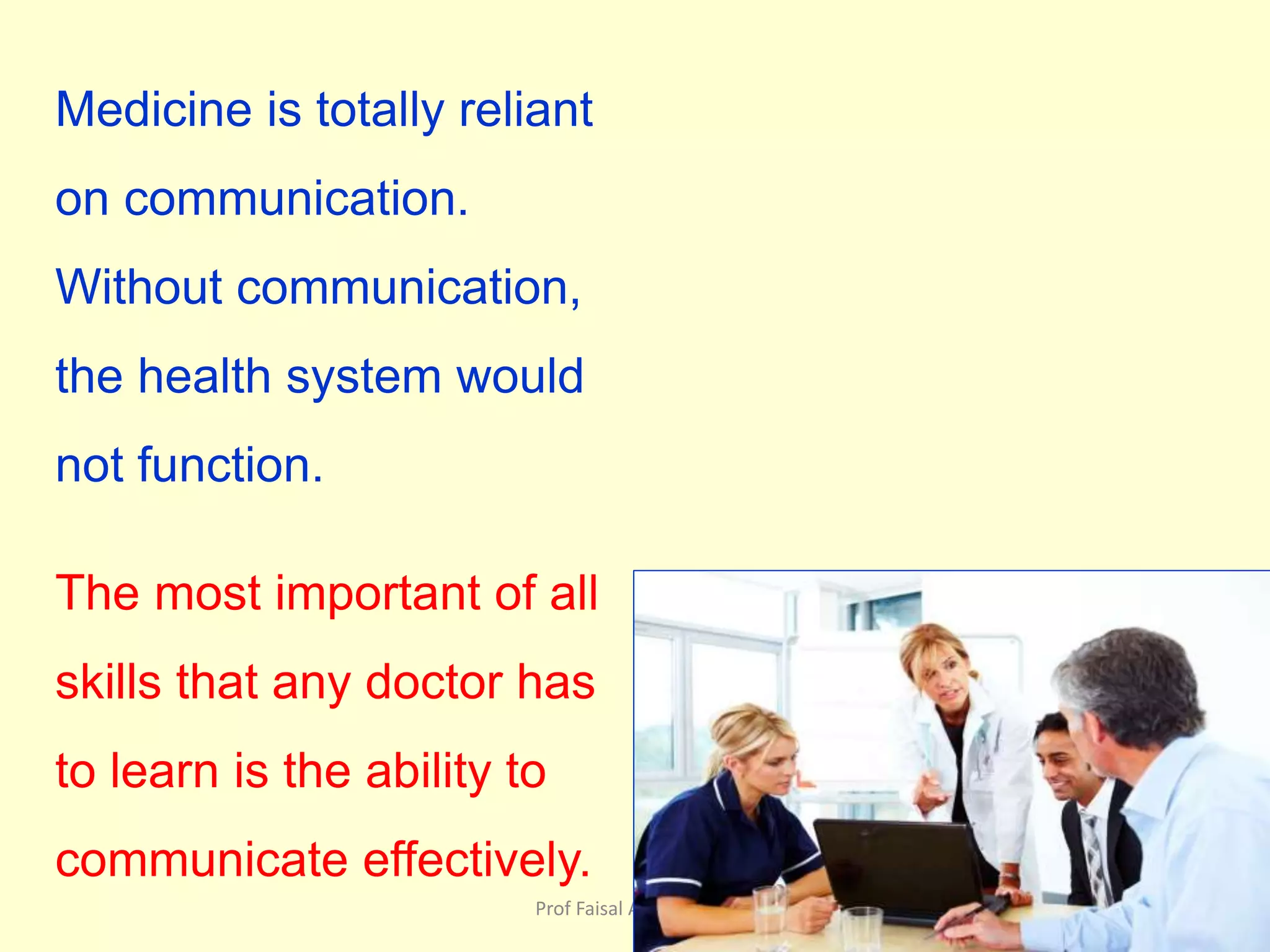Effective Communication skills and Health | PPTX