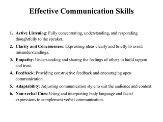 Communication concepts with full description it mechanisms of ...