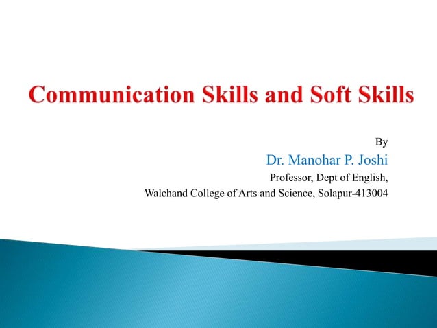 Communication & soft skills | PPT