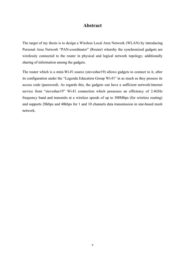 Design Implement And Analyse A Star Based Mesh Network Pdf