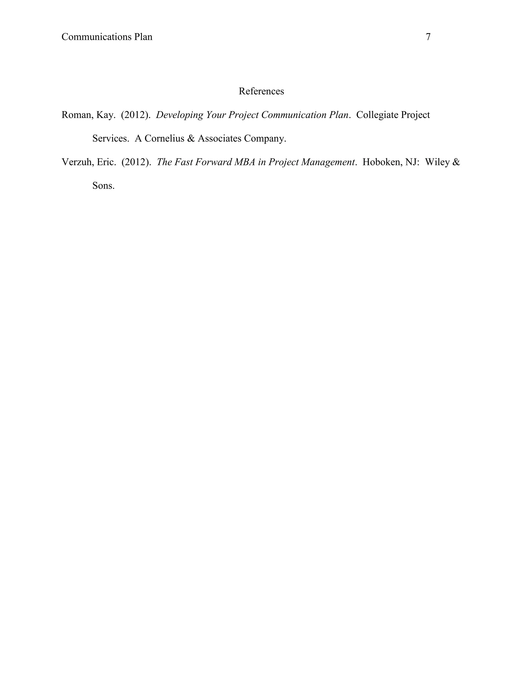 Communications plan for biodiesel project | DOCX | Business | Business and Finance