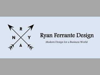 Ryan Ferrante Communications Portfolio | PPTX