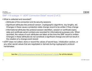 z/OS Encryption Readiness Technology (zERT) | PDF