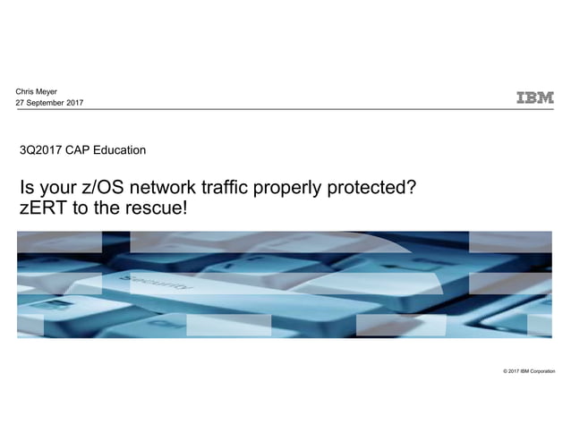 Zos Encryption Readiness Technology Zert Ppt 3211