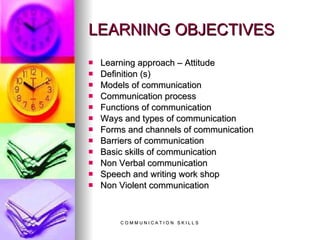 Communications skills jfl | PPT