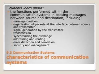 Communicationssystems | PPT