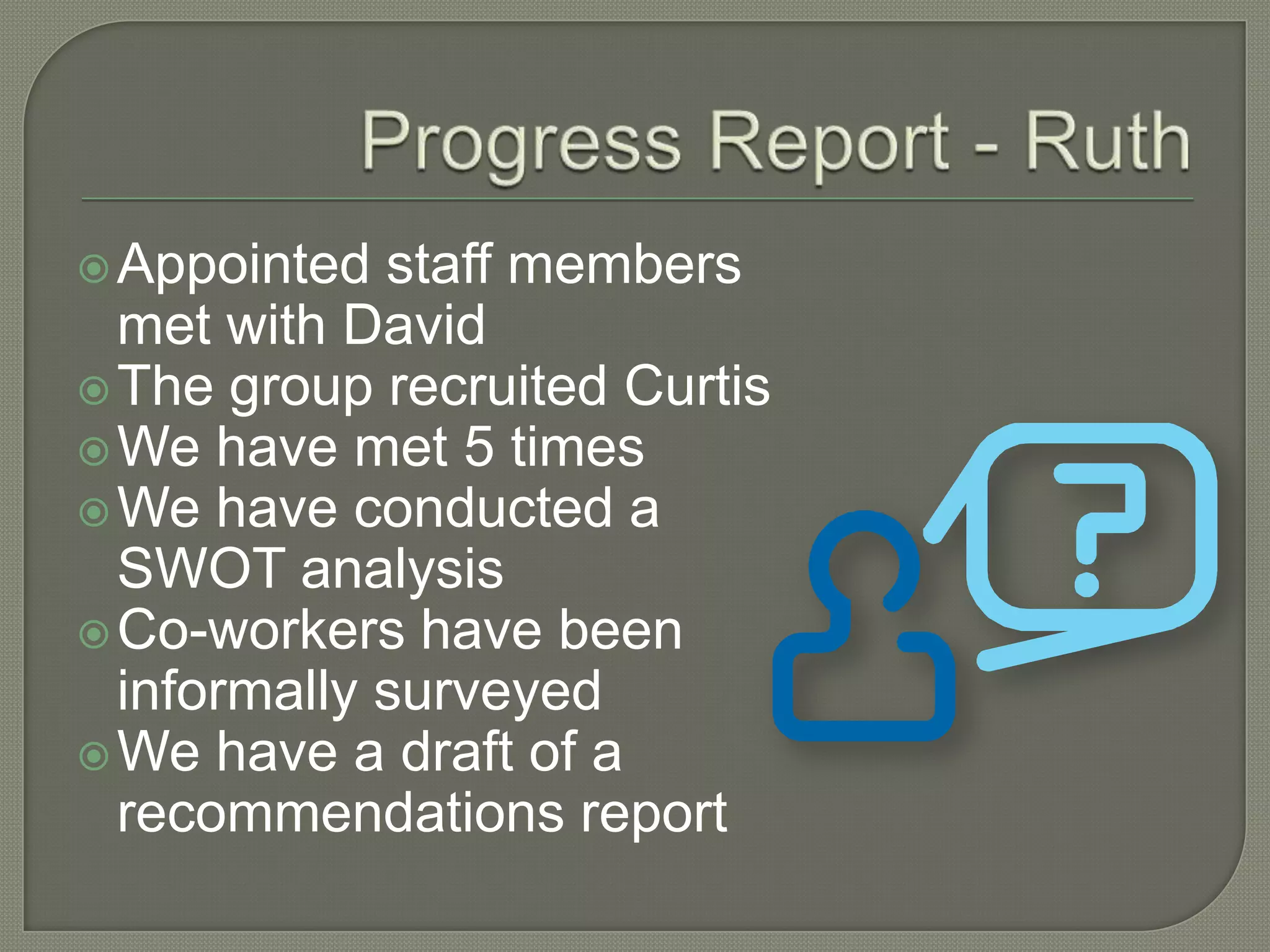 Communications task force | PPTX | Business and Finance