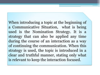 Communication strategies | PPTX