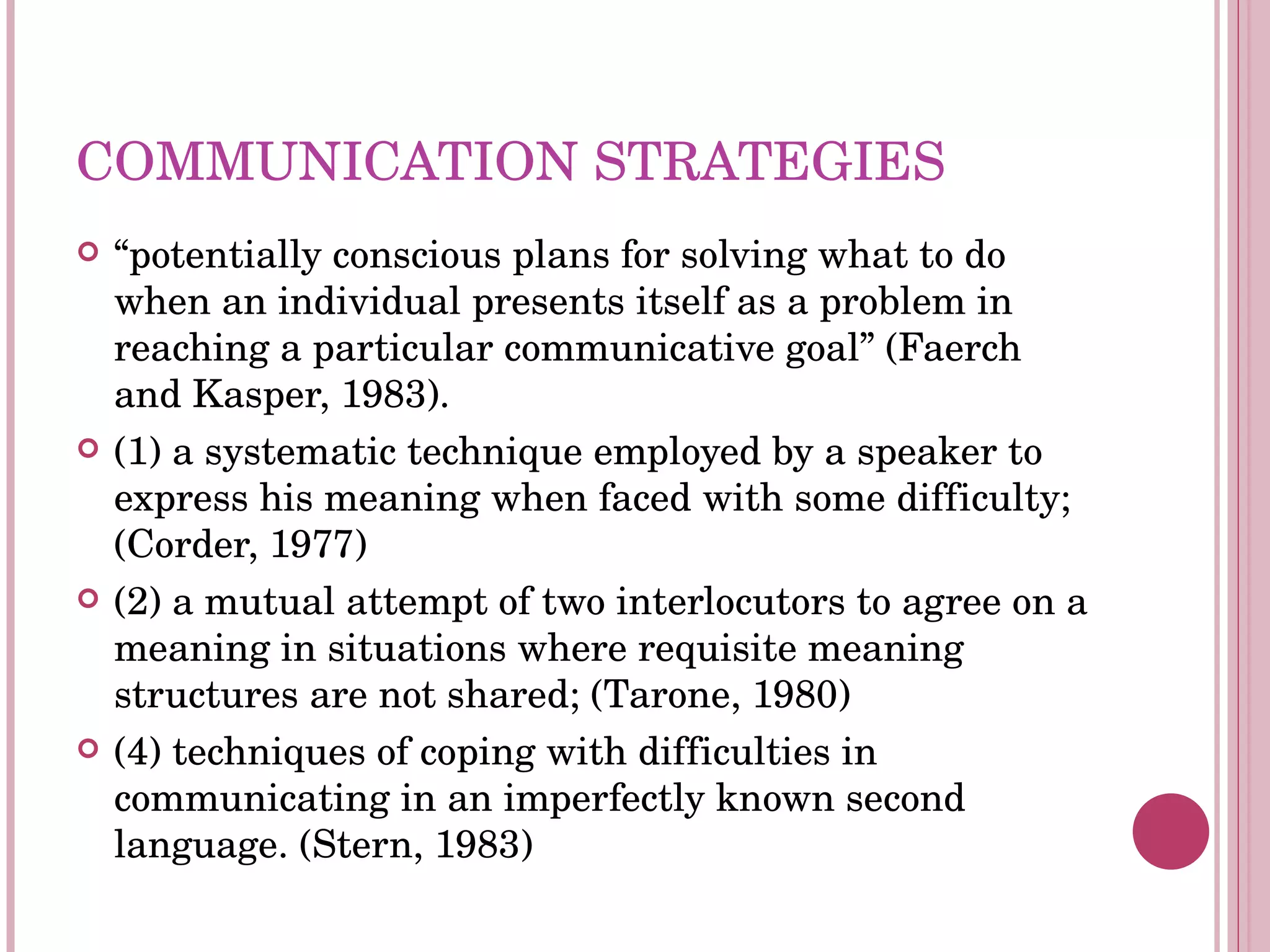 Communication Strategies Ppt | PPT