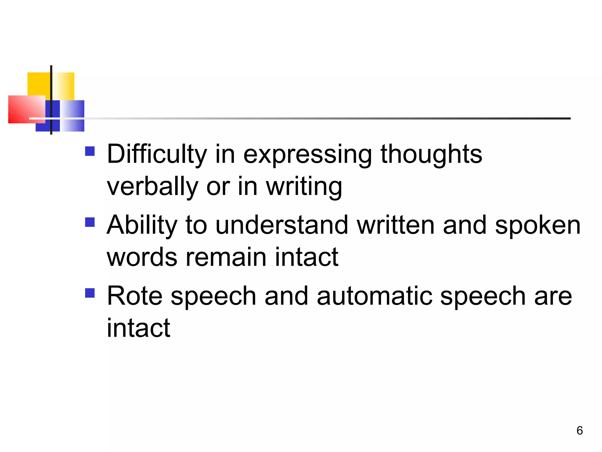 Communicating to a patient with stroke | PPT