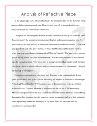 Communication studies 2 | DOCX