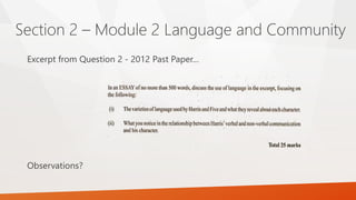 Communication studies exam | PPTX