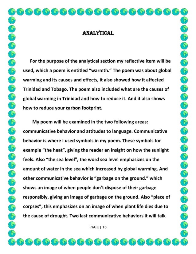 Sample 21Communication studies I.A / S.B.A | DOCX