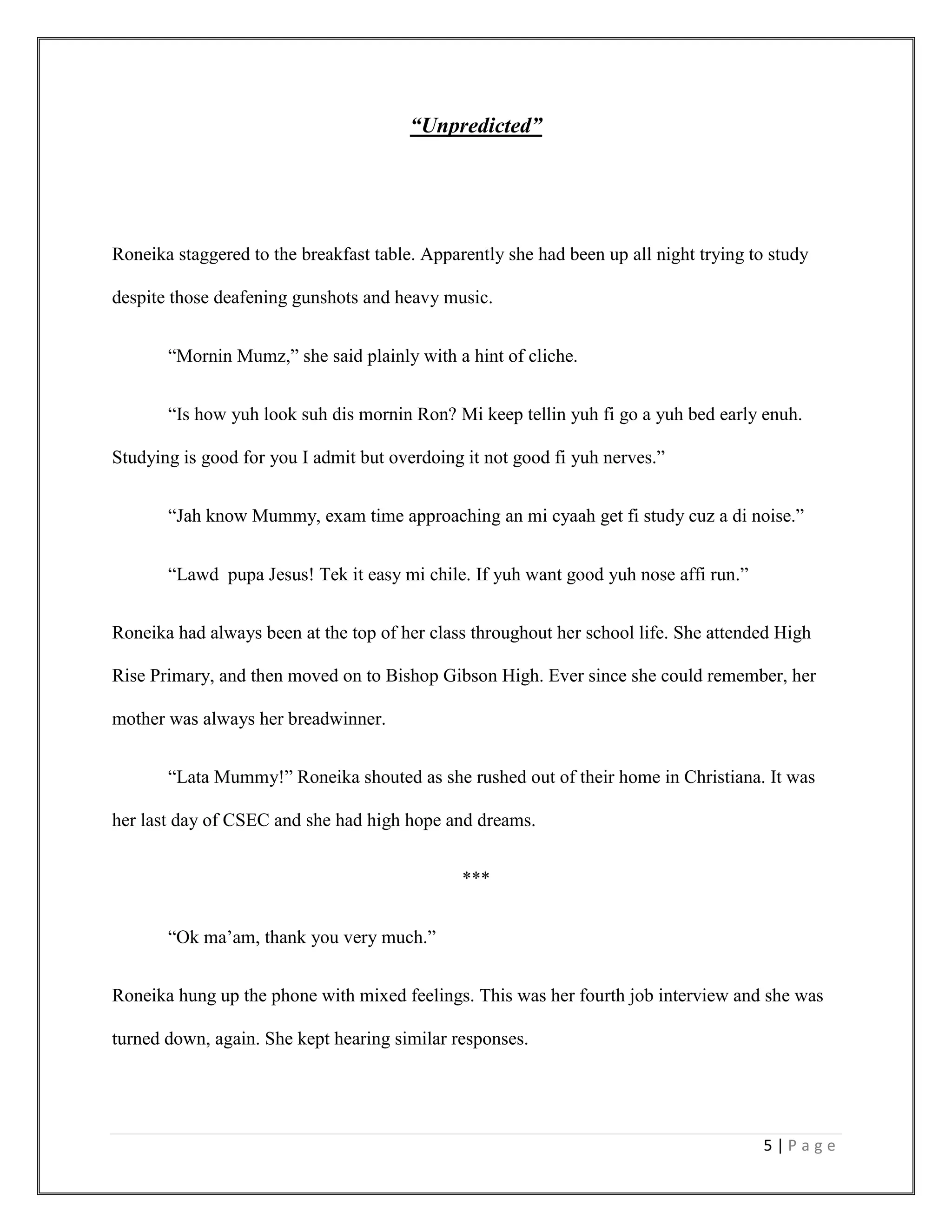 CAPE Communication Studies IA | DOCX