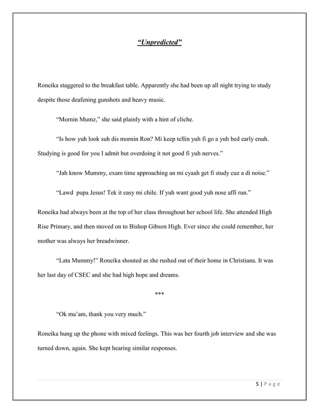 CAPE Communication Studies IA | DOCX