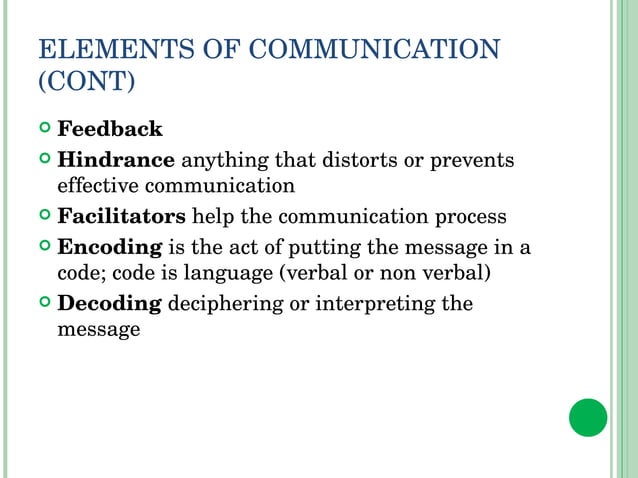 Communication studies lecture 2