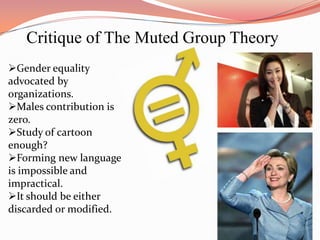 Communication studies Muted Group Theory | PPTX