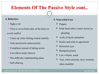COMMUNICATION STYLE (Final).ppt for students | PPT