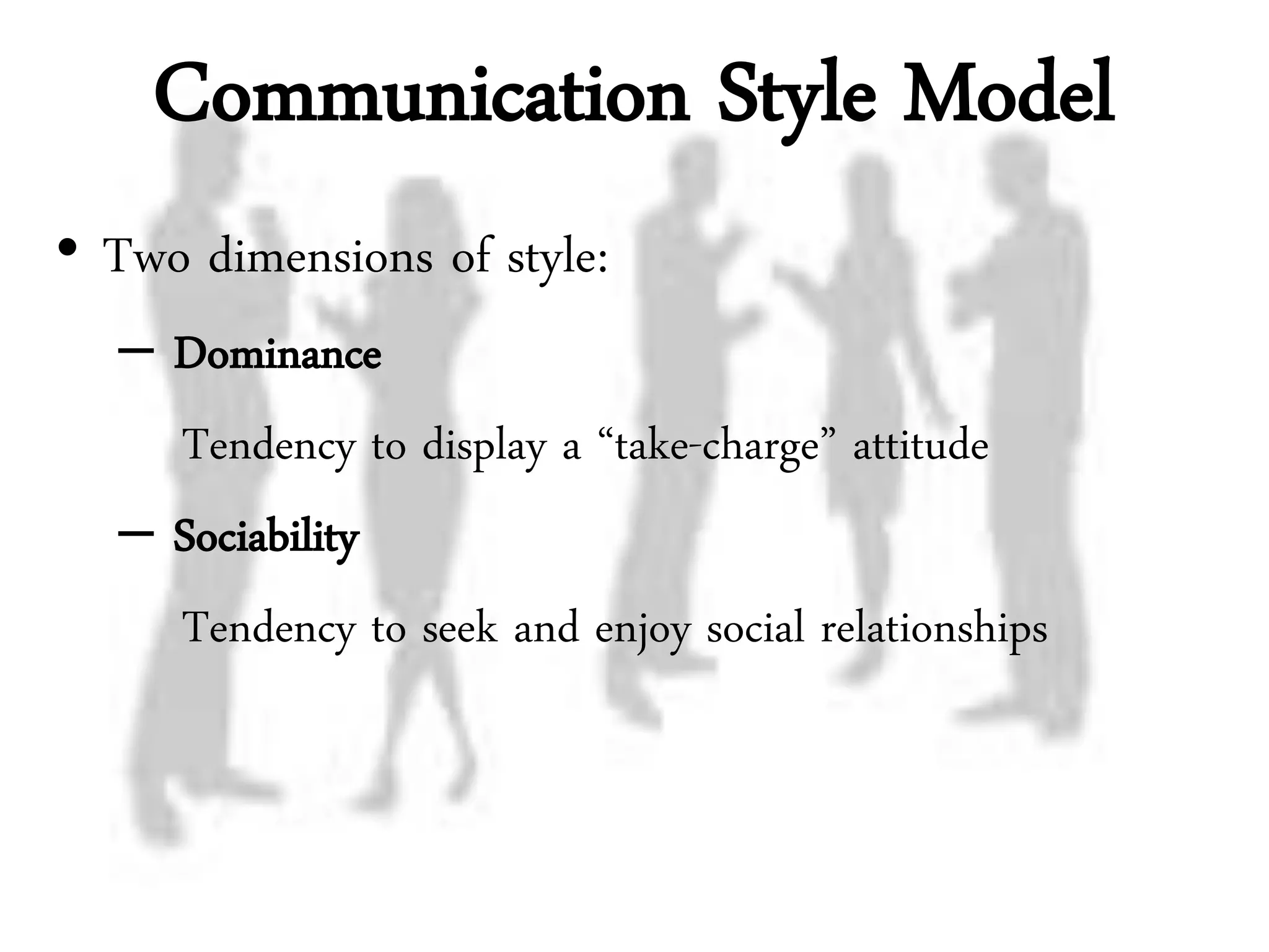 Communication styles | PPTX